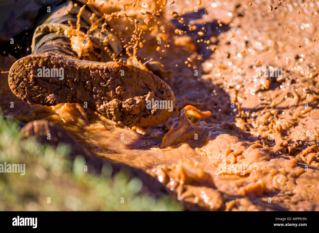U.S. Army Rangers maneuver through the Malvesti Obstacle Course during ...