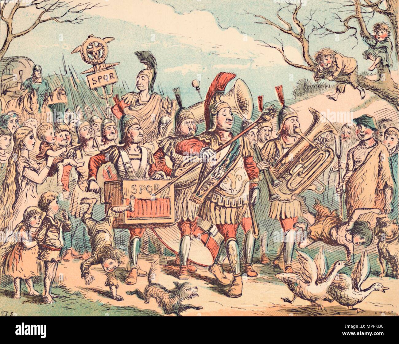 Romans conquer britain hi-res stock photography and images - Alamy