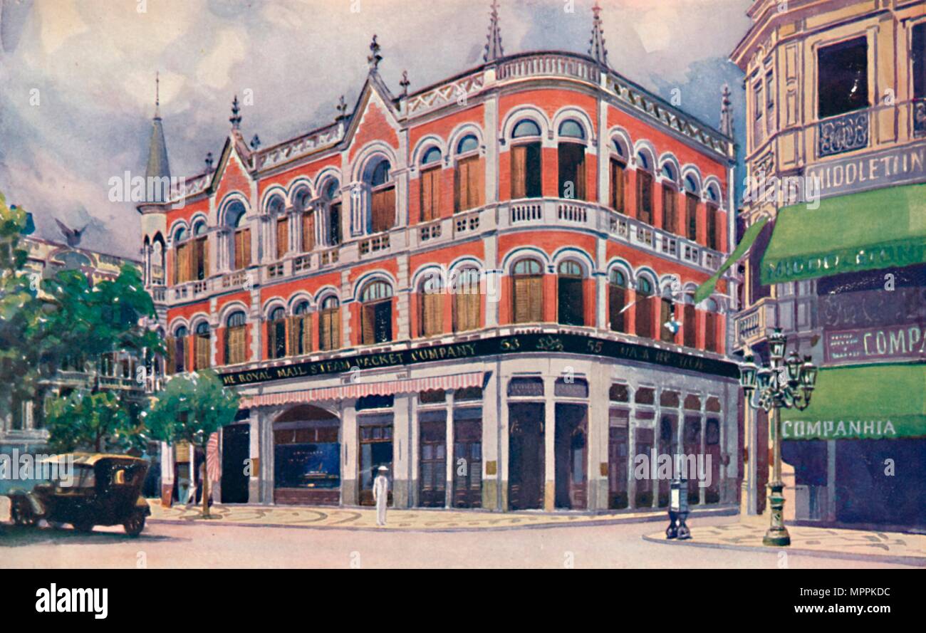 'The Royal Mail Steam Packet Company's Offices, Avenida Rio Branco ...