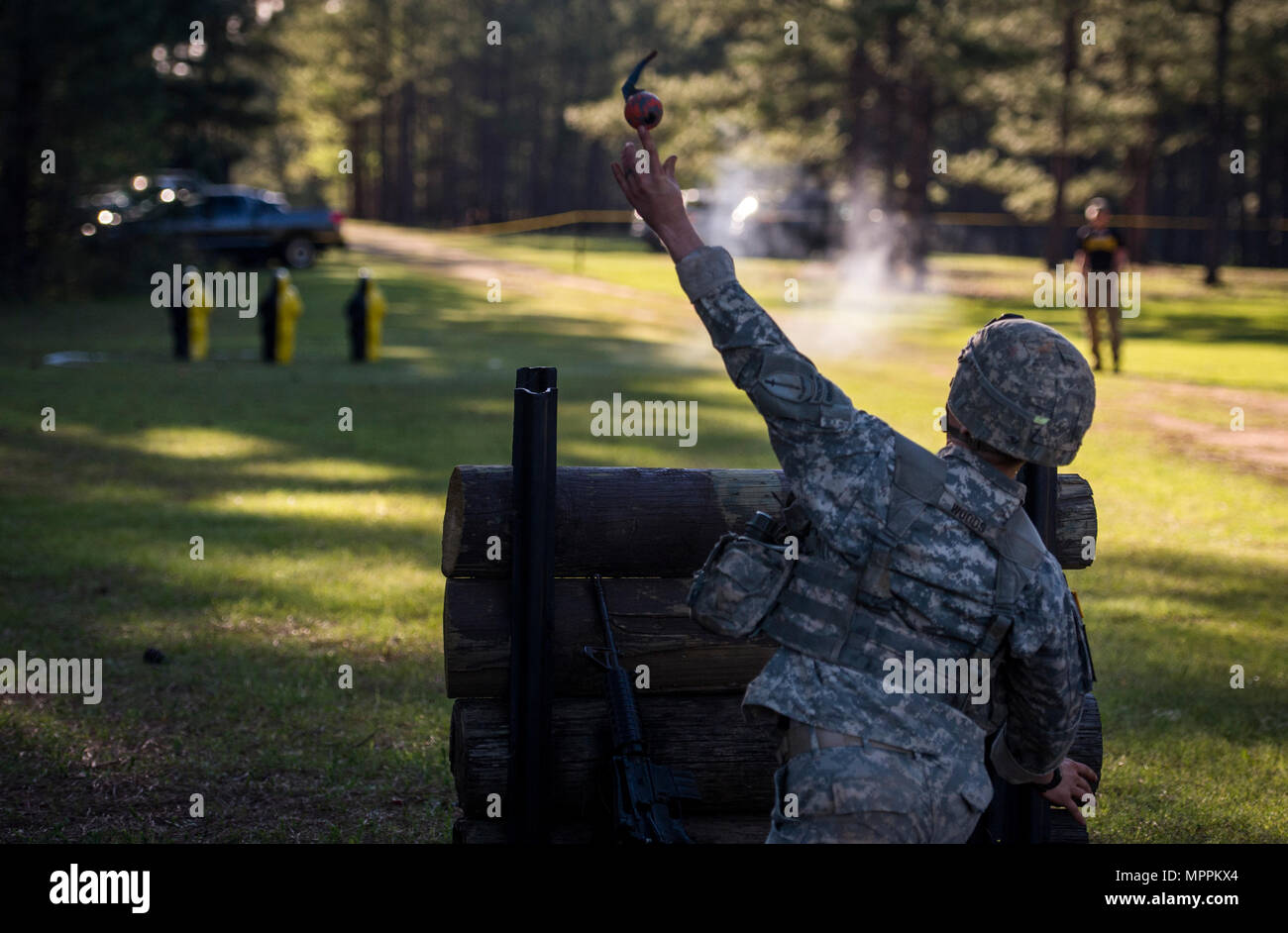 U.S. Army Capt. Steven Woods, an Airborne and Ranger Training Brigade ...