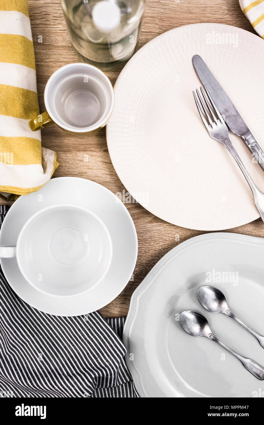 Table top view photos hi-res stock photography and images - Alamy