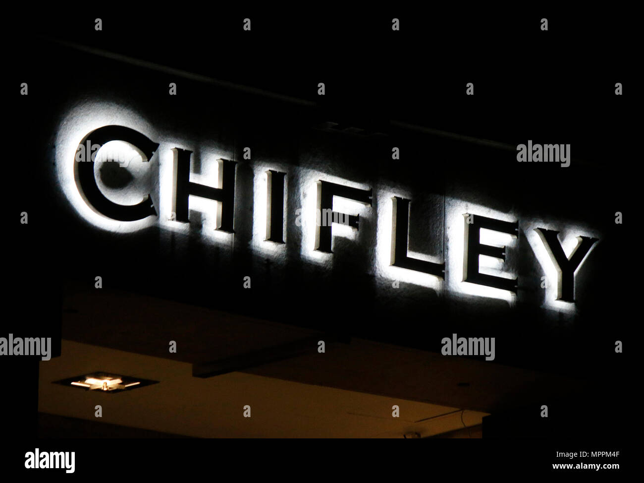 das Logo der Marke "Chifley", Sydney, Australia Stock Photo - Alamy