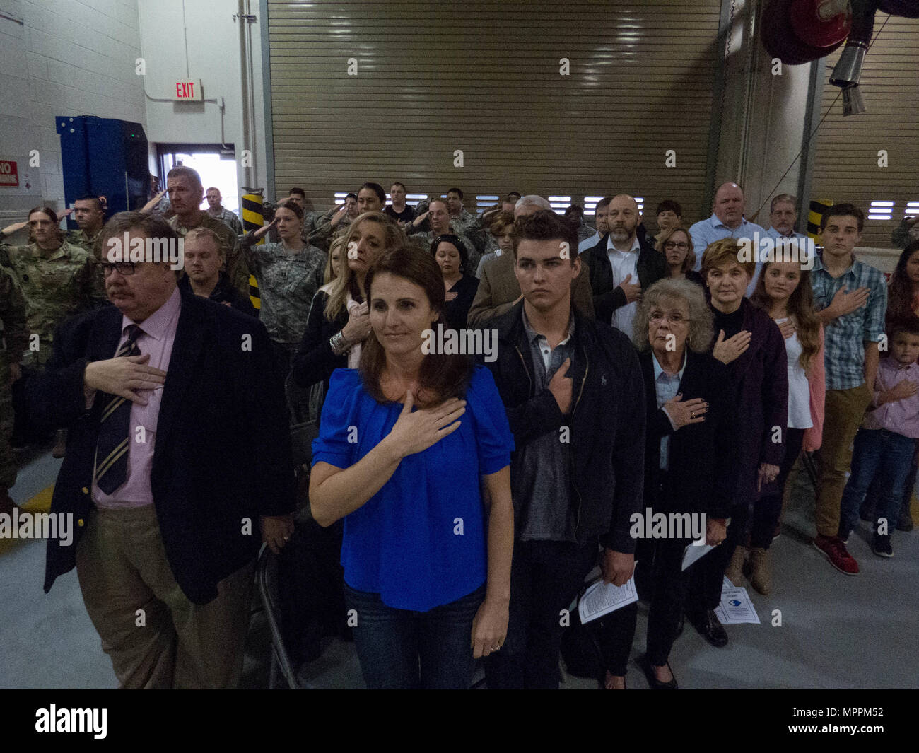 Family and friends of U.S. Army Reserve soldiers with the 191st Combat ...