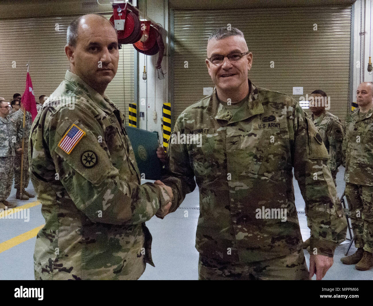 Lt. Col. Rusty J. Lepley, outgoing commander of the 191st Combat ...