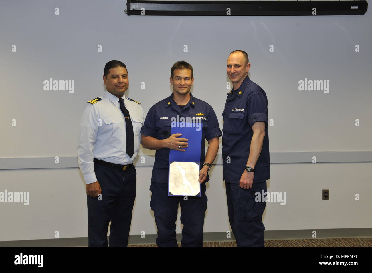 Coast Guard Lt. Cmdr. Antonio Valentin, an Intelligence Officer at the ...
