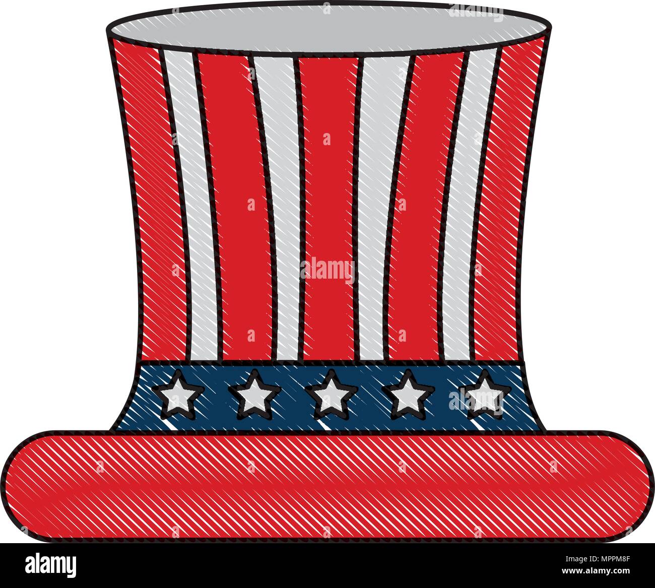 America liberty cap Stock Vector Images - Alamy