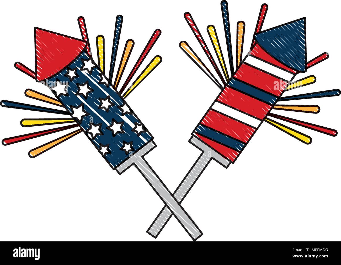 fireworks rocket celebration icon Stock Vector Image & Art - Alamy