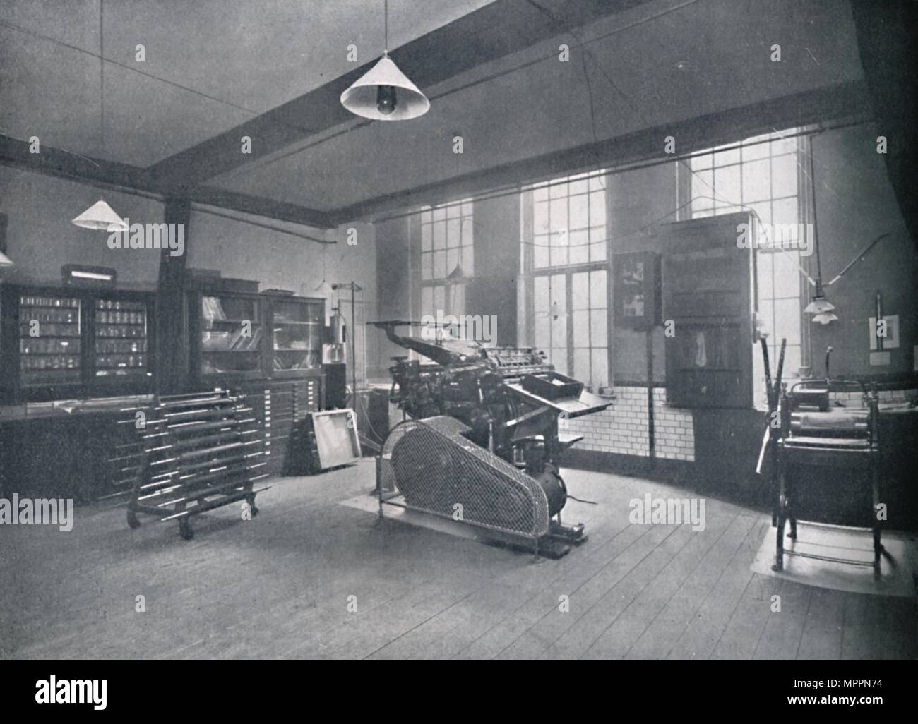 Printing room hi-res stock photography and images - Alamy