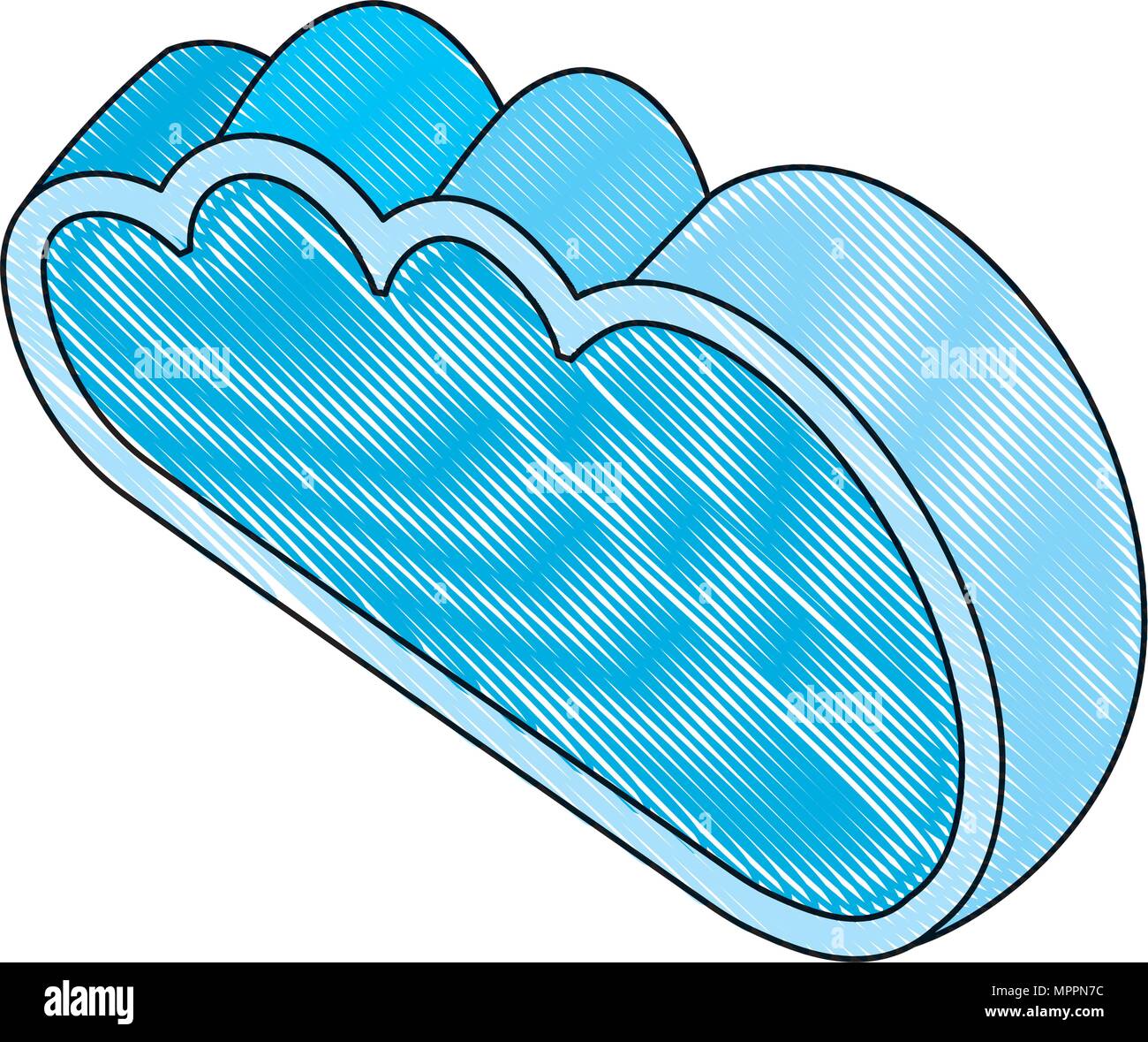 cloud computing isometric icon Stock Vector Image & Art - Alamy