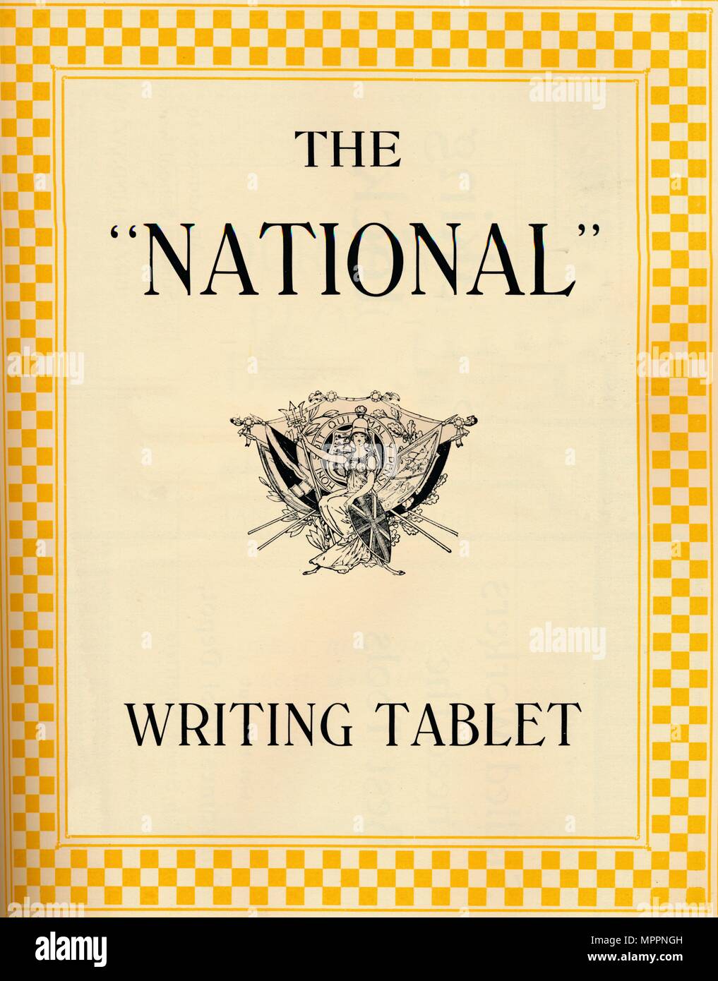 'The National Writing Tablet', 1916. Artist: RH Stevens & Co Stock ...