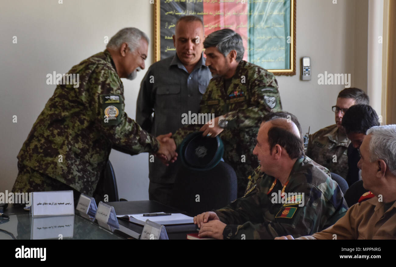 Major General Abdul Razaq Siawash, Afghan National Army medical ...