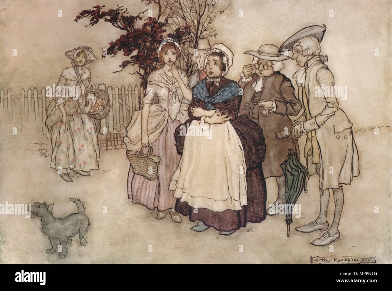 Rip van winkle illustration hi-res stock photography and images - Alamy