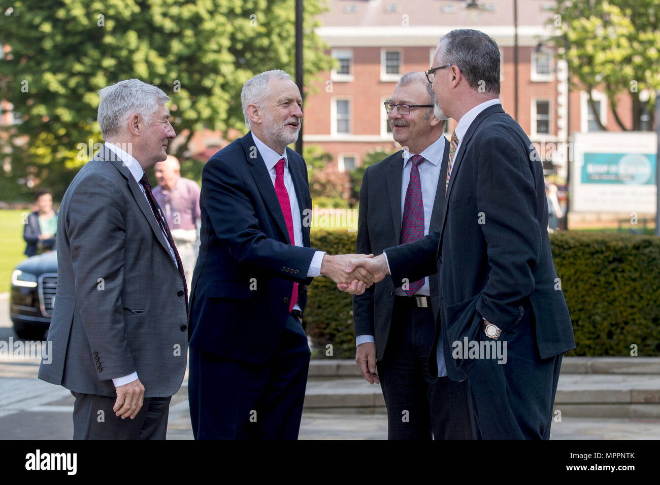 Labour leader Jeremy Corbyn and Shadow Secretary of State for Northern ...