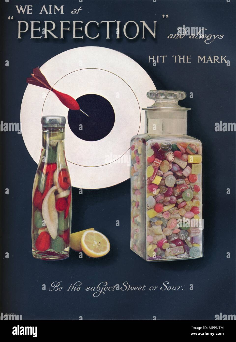 'We Aim at Perfection and always hit the mark', 1907. Artist: John ...