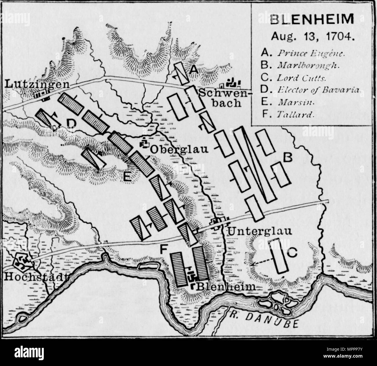 Blenheim map hi-res stock photography and images - Alamy