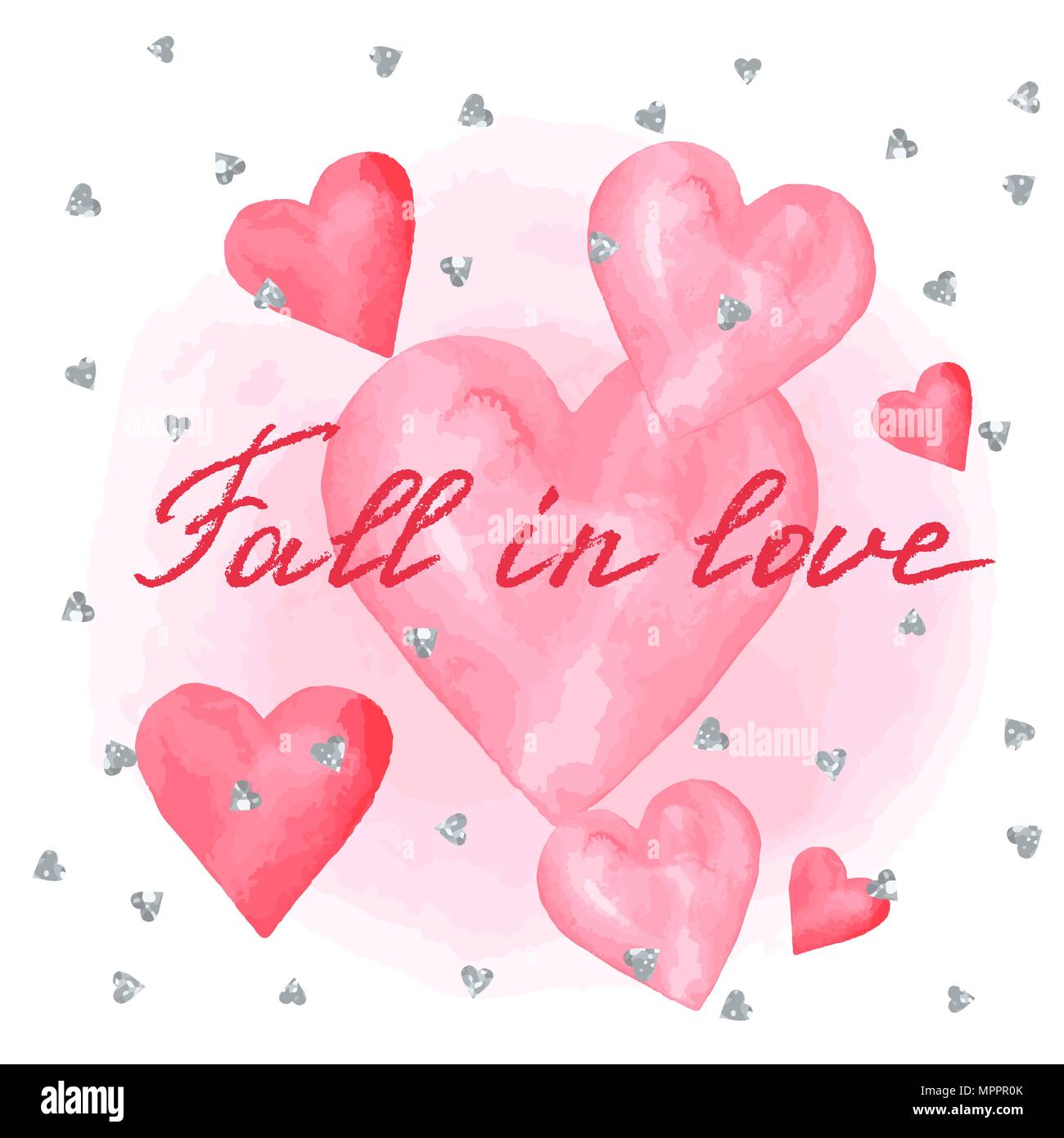 Love party invitation Cut Out Stock Images & Pictures - Alamy