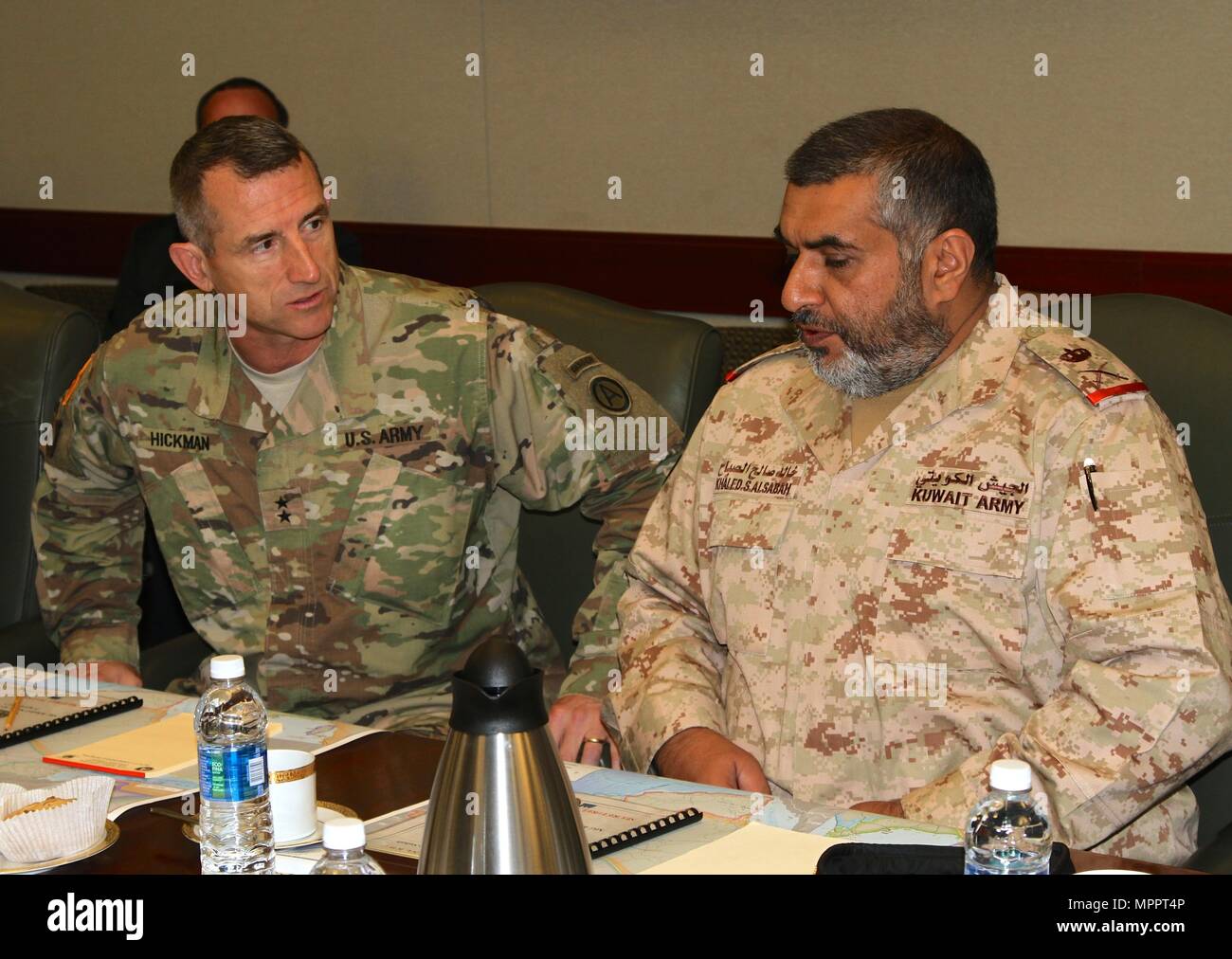 Maj. Gen. William B. Hickman, deputy commanding general of U.S. Army ...
