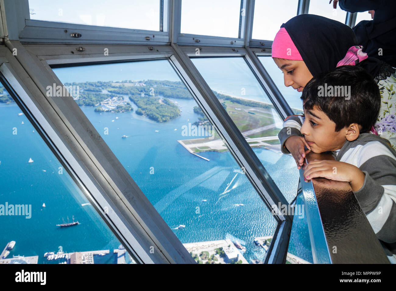 Toronto Canada,Bremner Boulevard,CN Tower,observation towermodern ...