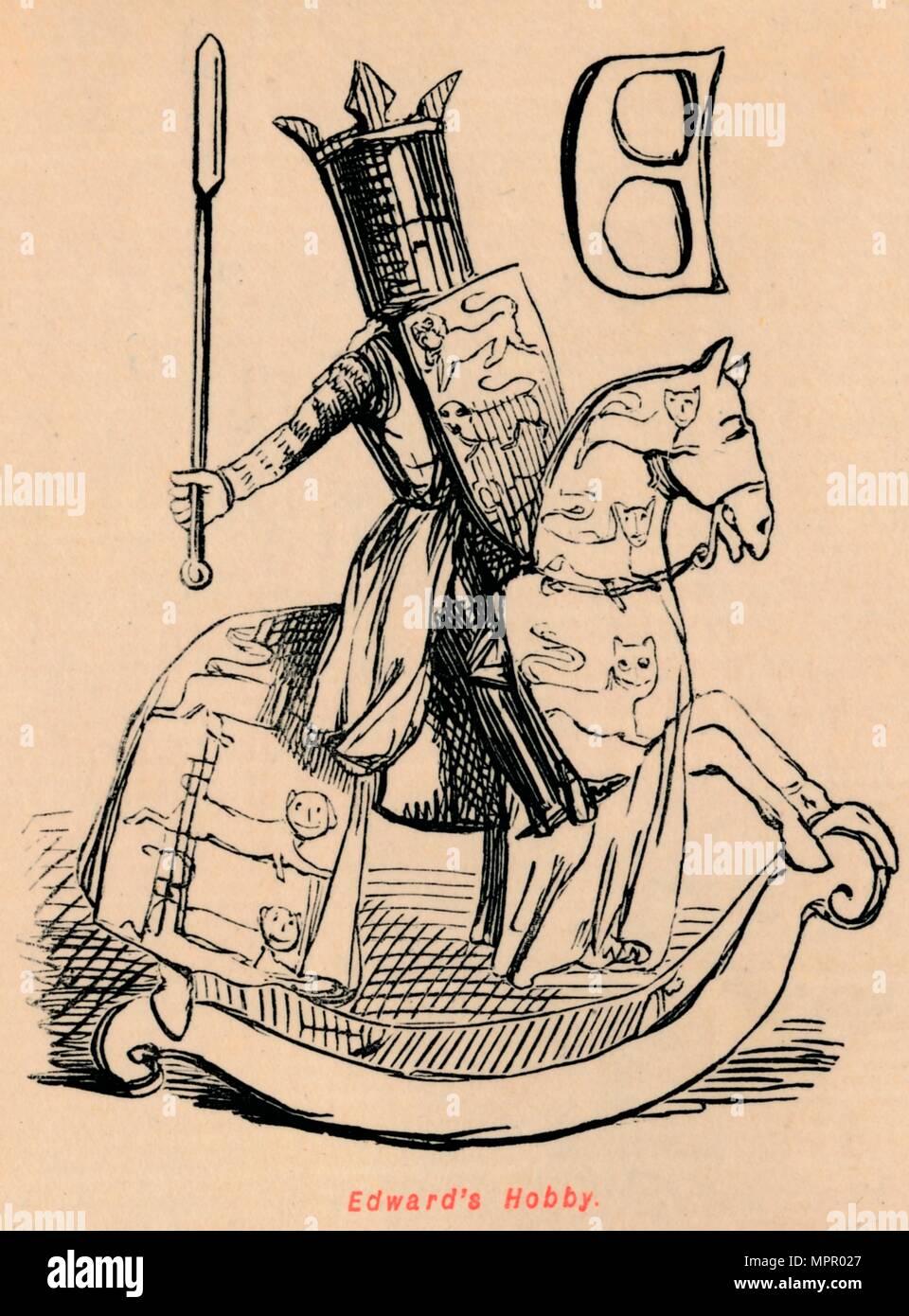 'Edward's Hobby', c1860, (c1860). Artist: John Leech Stock Photo - Alamy