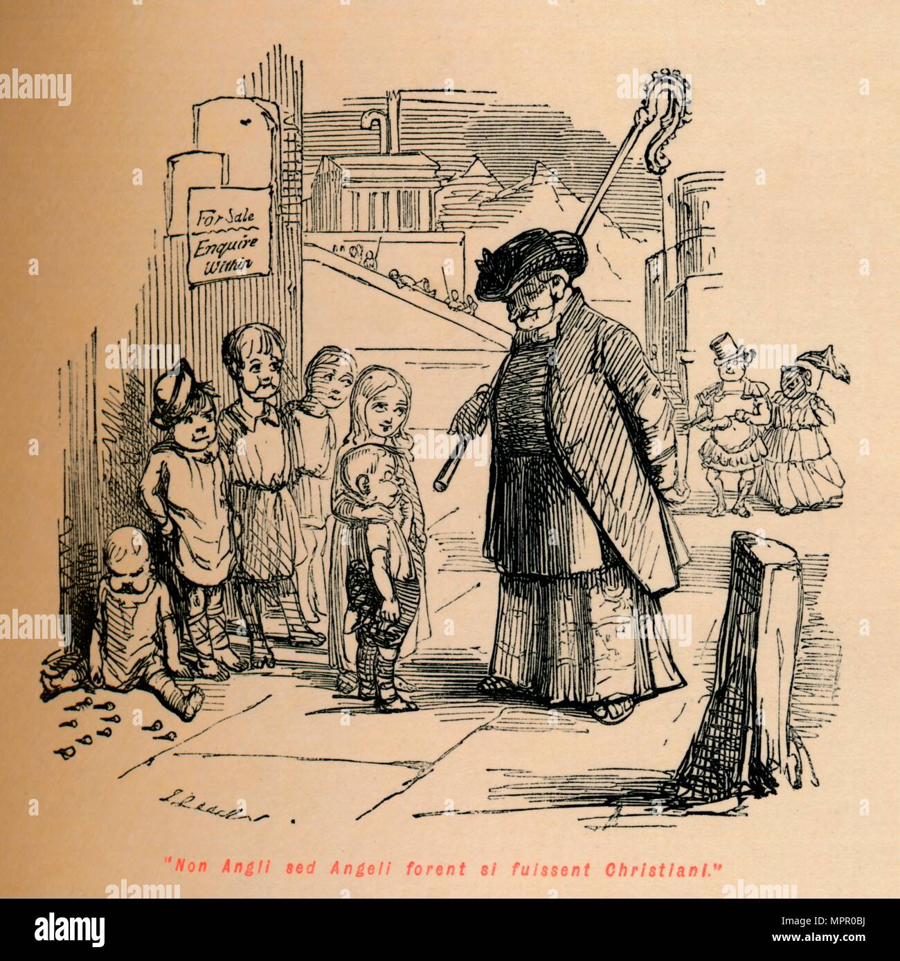 Non angli sed si angeli hi-res stock photography and images - Alamy