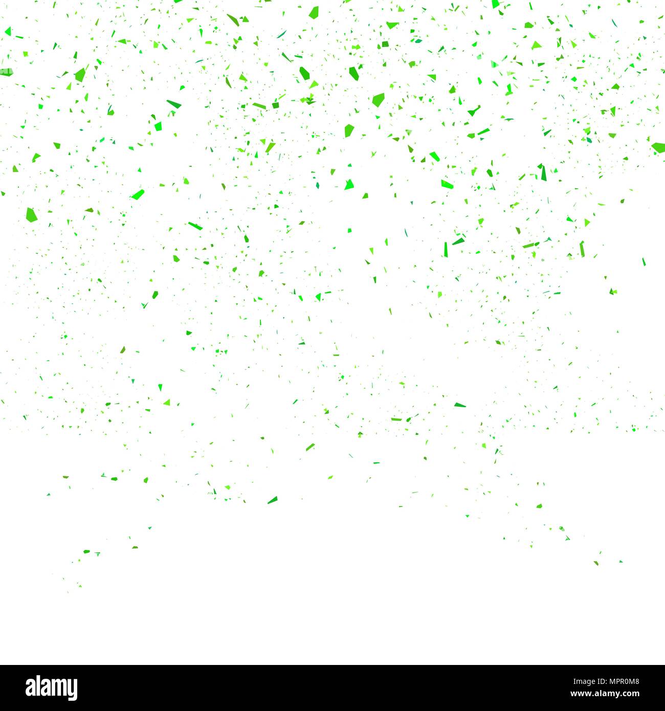 Green particles flying abstract background hi-res stock photography and ...