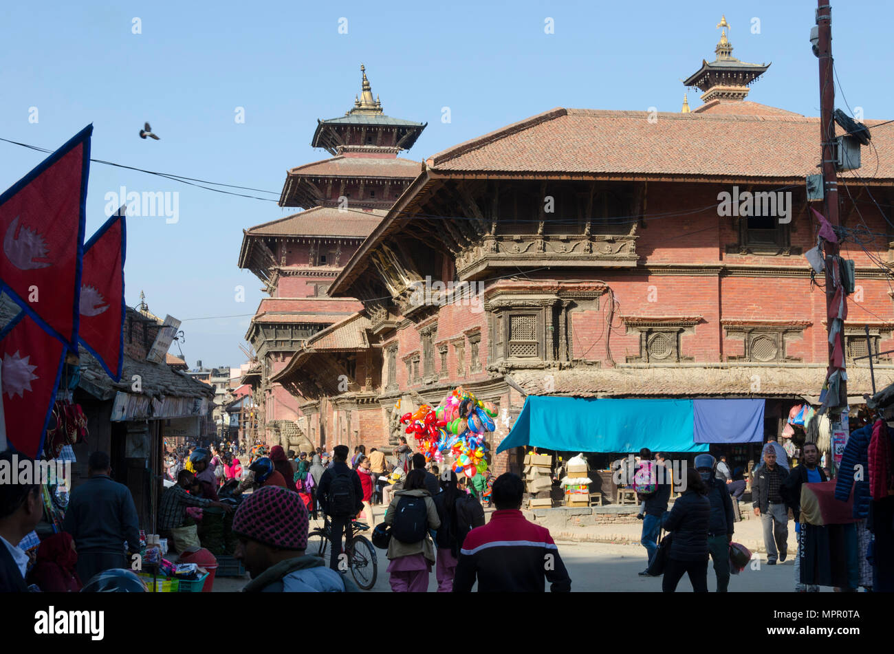 Patan Durbar Square, Kathmandu, Nepal Stock Photo - Alamy