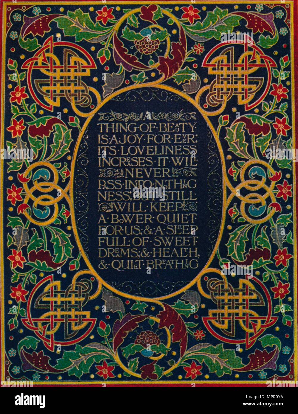 'Doublure in Levant Morocco, with Inlay and Tooling', c.1880, (1914 ...