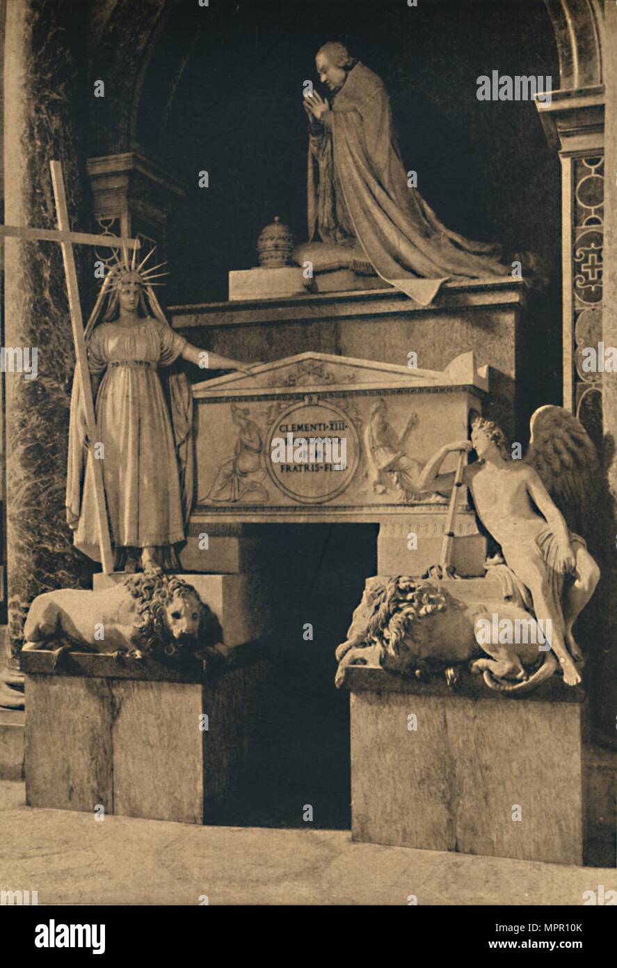 Tomb of pope clement xiii hi-res stock photography and images - Alamy