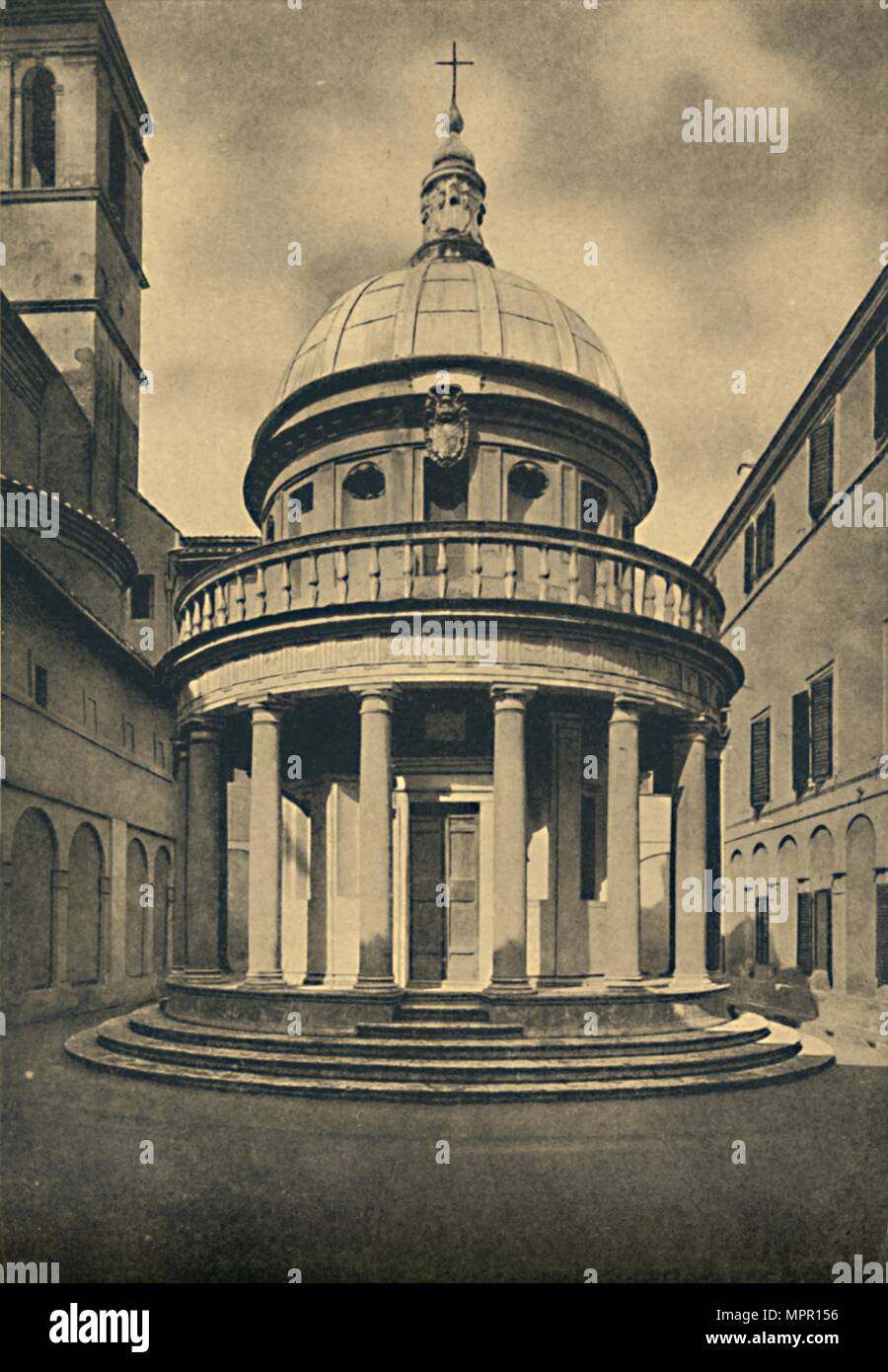 Temple of bramante rome hi-res stock photography and images - Alamy