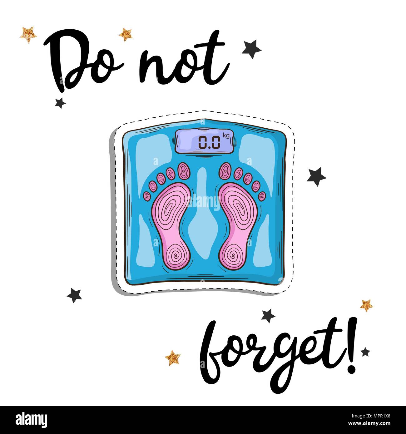 Scale sticker hi-res stock photography and images - Alamy