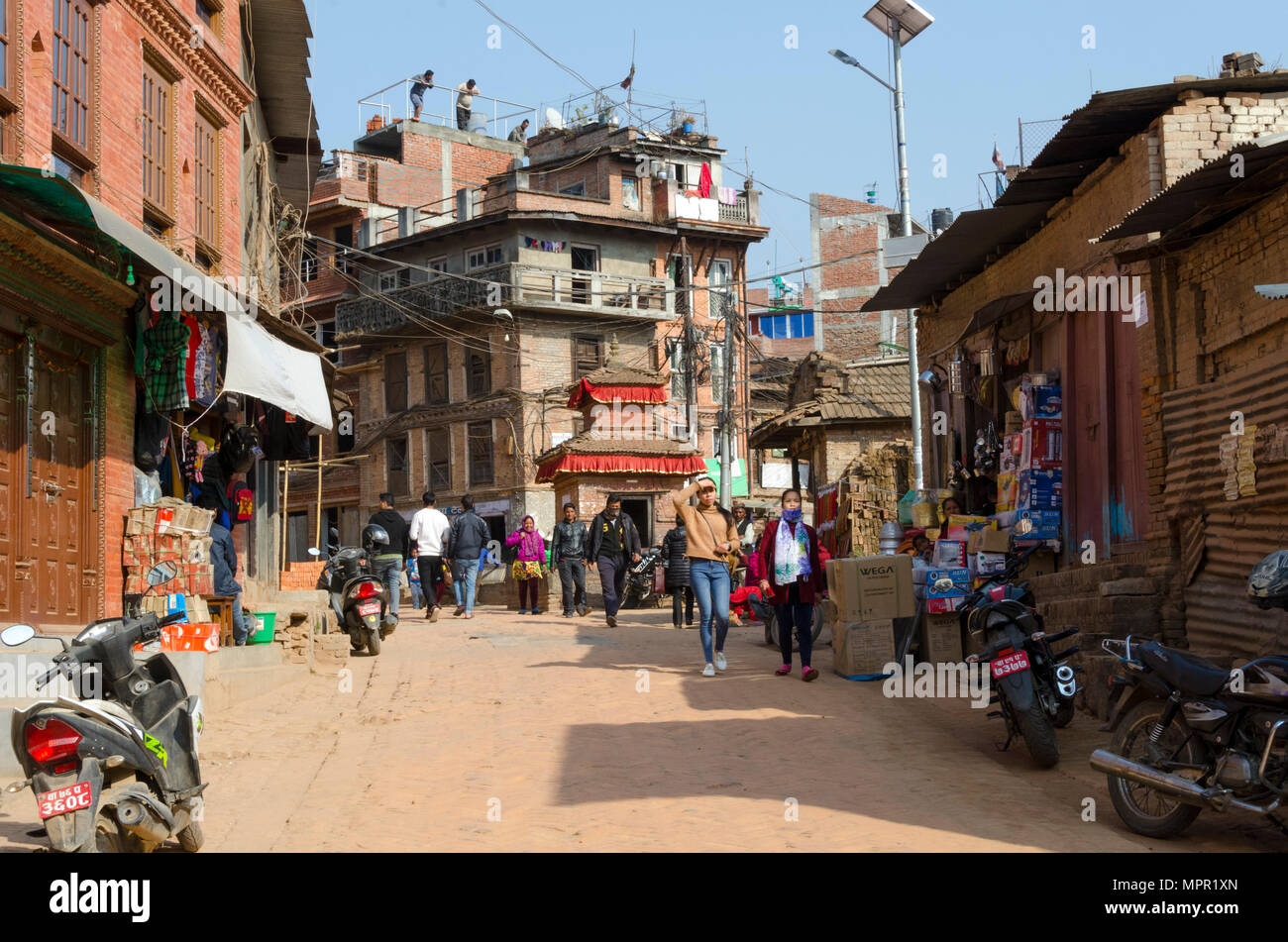 Kathmandu town hi-res stock photography and images - Alamy
