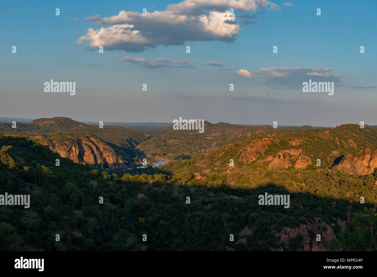 The Lanner Gorge at Pafuri in Northern Kruger National park South ...