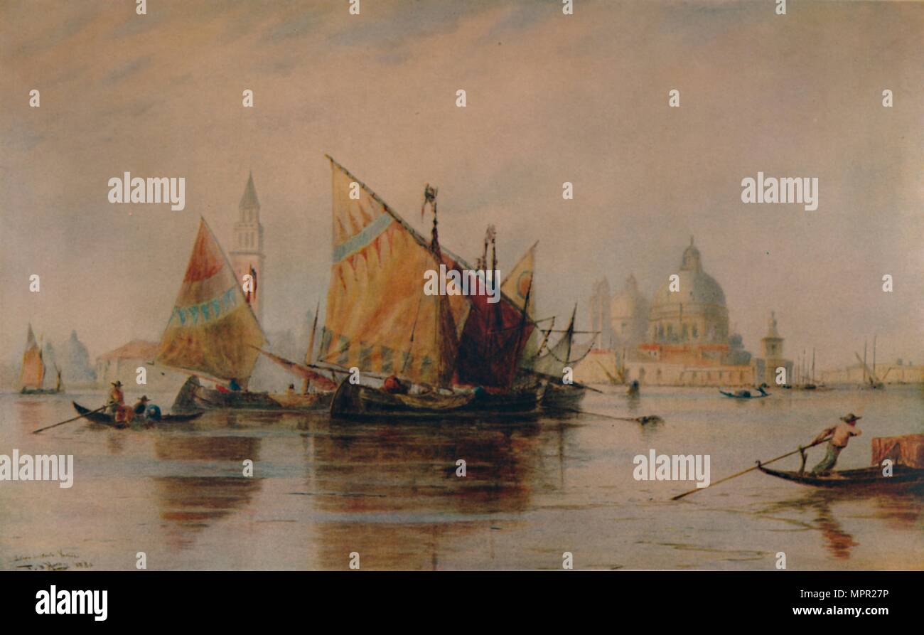 'Santa Maria della Salute, Venice', 1880, (1935). Artist: Thomas Bush ...