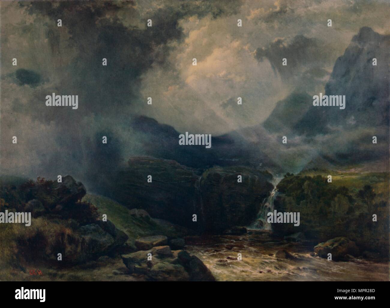 'A Rift in the Gloom', 19th century, (1935). Artist: George Edwards ...