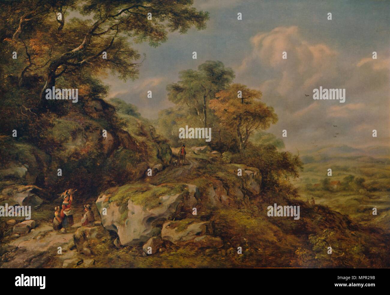 'Near Otford, Kent', 1846, (1935). Artist: Richard Hilder Stock Photo ...