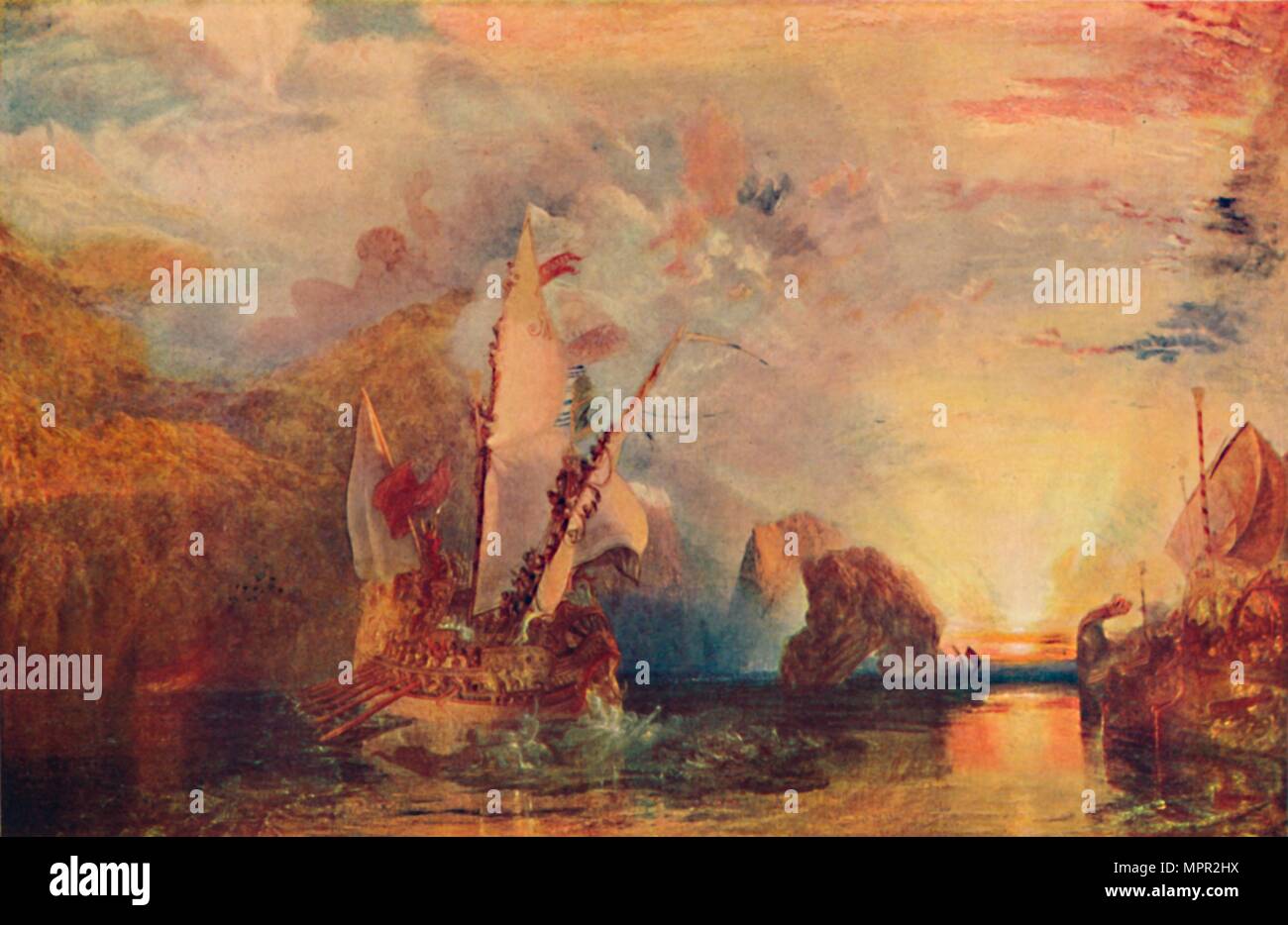'Ulysses Deriding Polyphemus', 1829, (1904). Artist: JMW Turner Stock ...