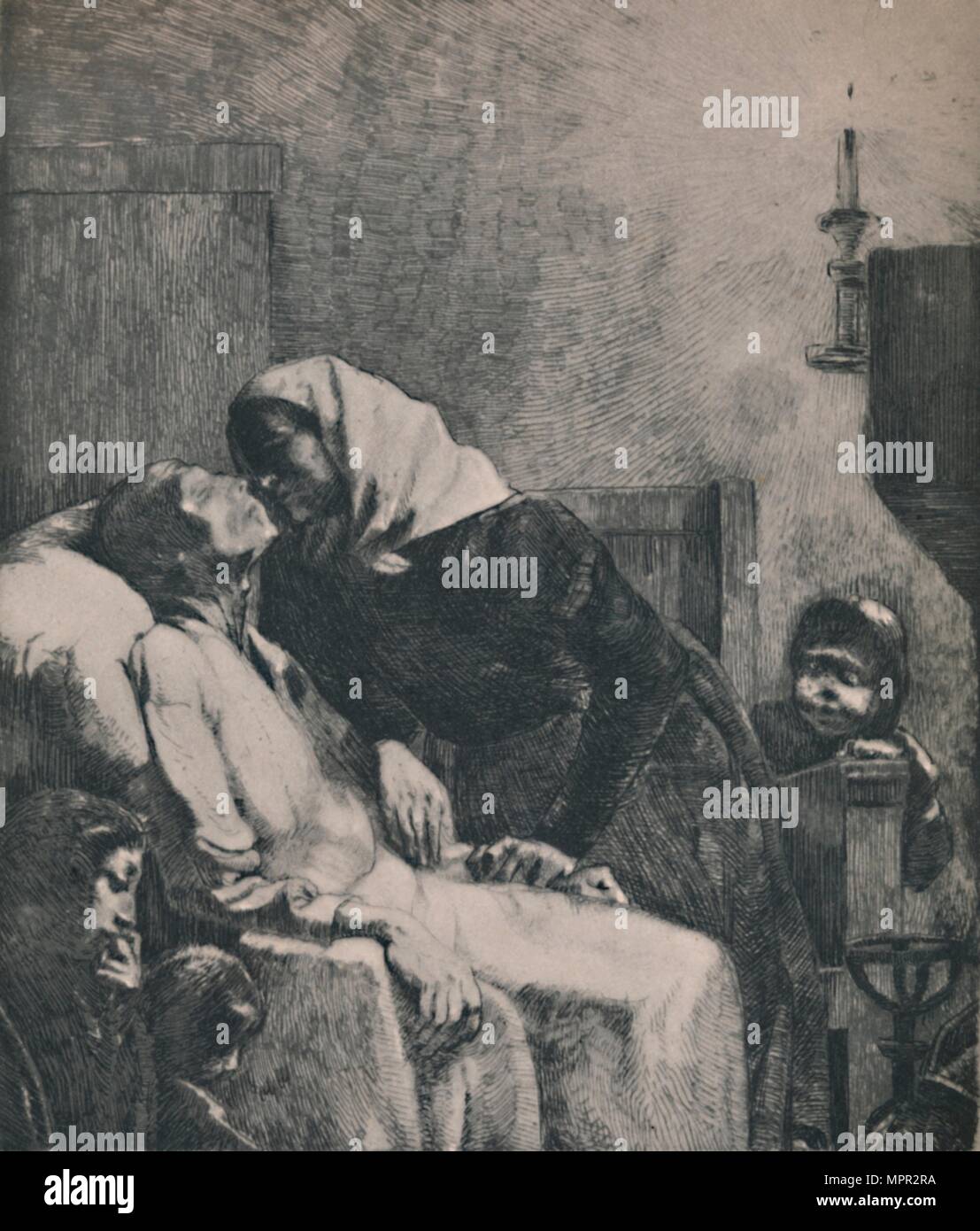 'The End of All', 1883, (1946). Artist: Paul Albert Besnard Stock Photo ...