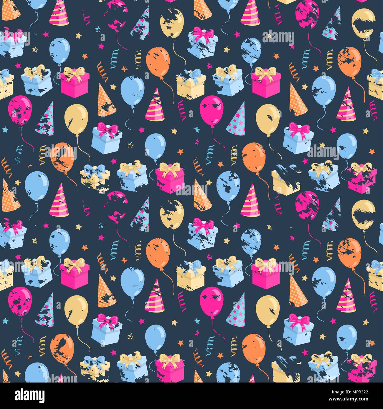 White gift box balloons Stock Vector Images - Alamy