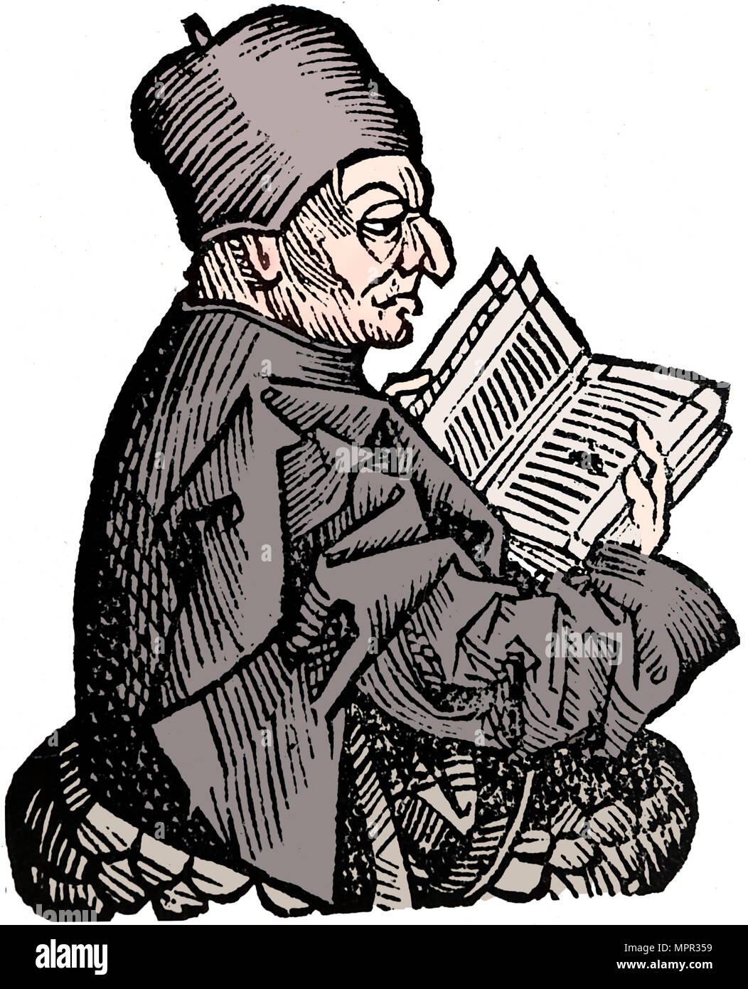 The Venerable Bede (c673-735), Anglo-Saxon theologian, scholar and ...