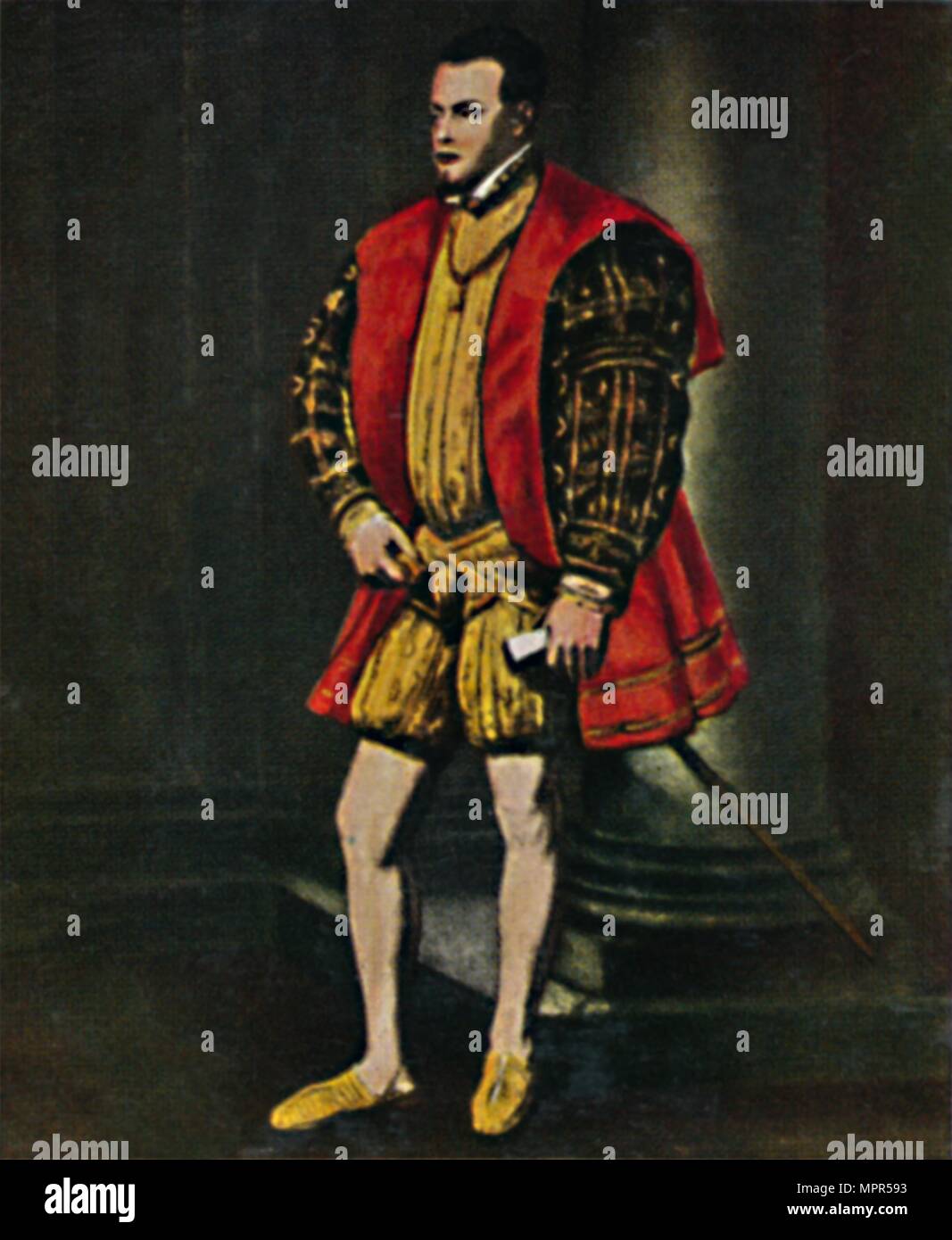 Philip of spain by titian hi-res stock photography and images - Alamy