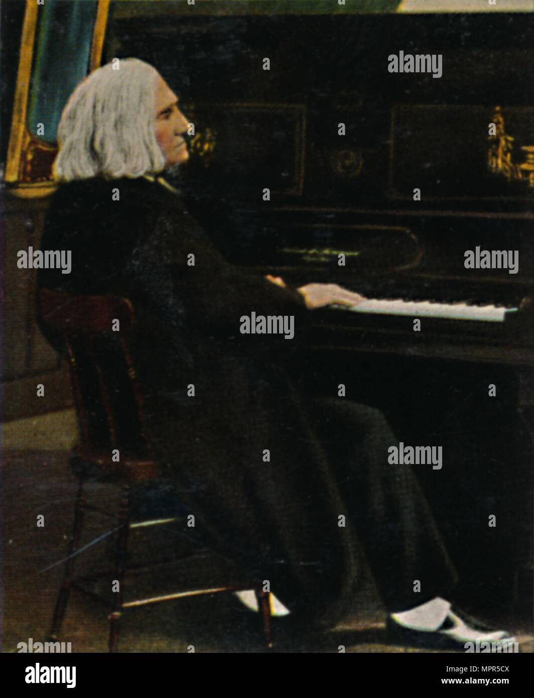 'Franz von Liszt 1811-1886', 1934. Artist: Unknown Stock Photo - Alamy