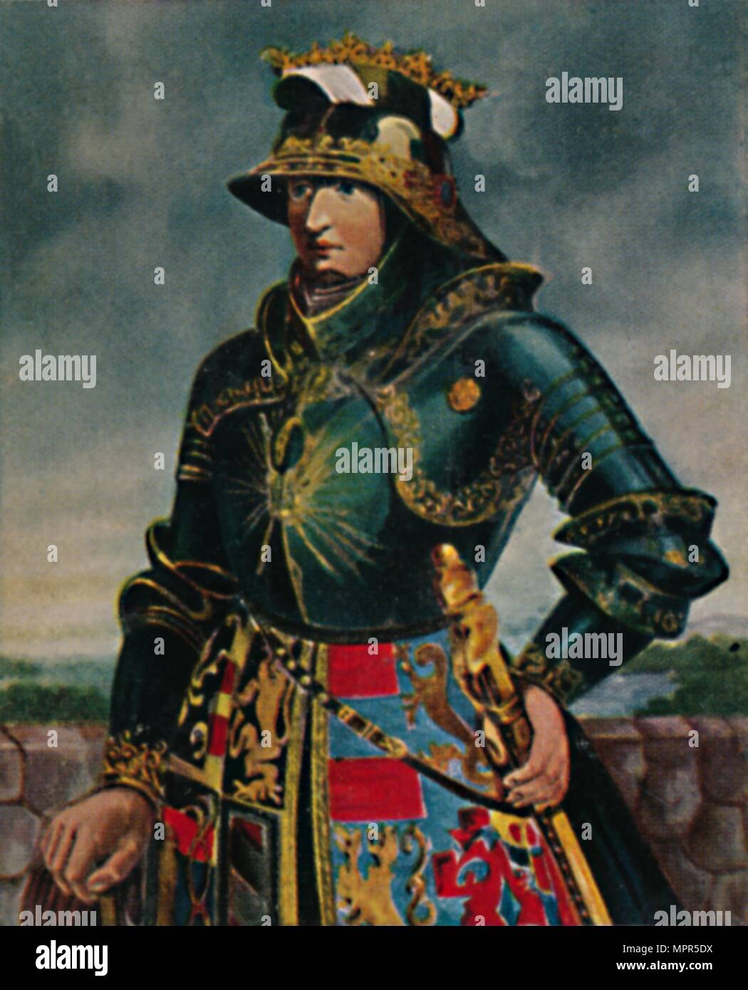 'Kaiser Maximilian I. 1459-1519 - Gemälde von Rubens', 1934. Artist ...