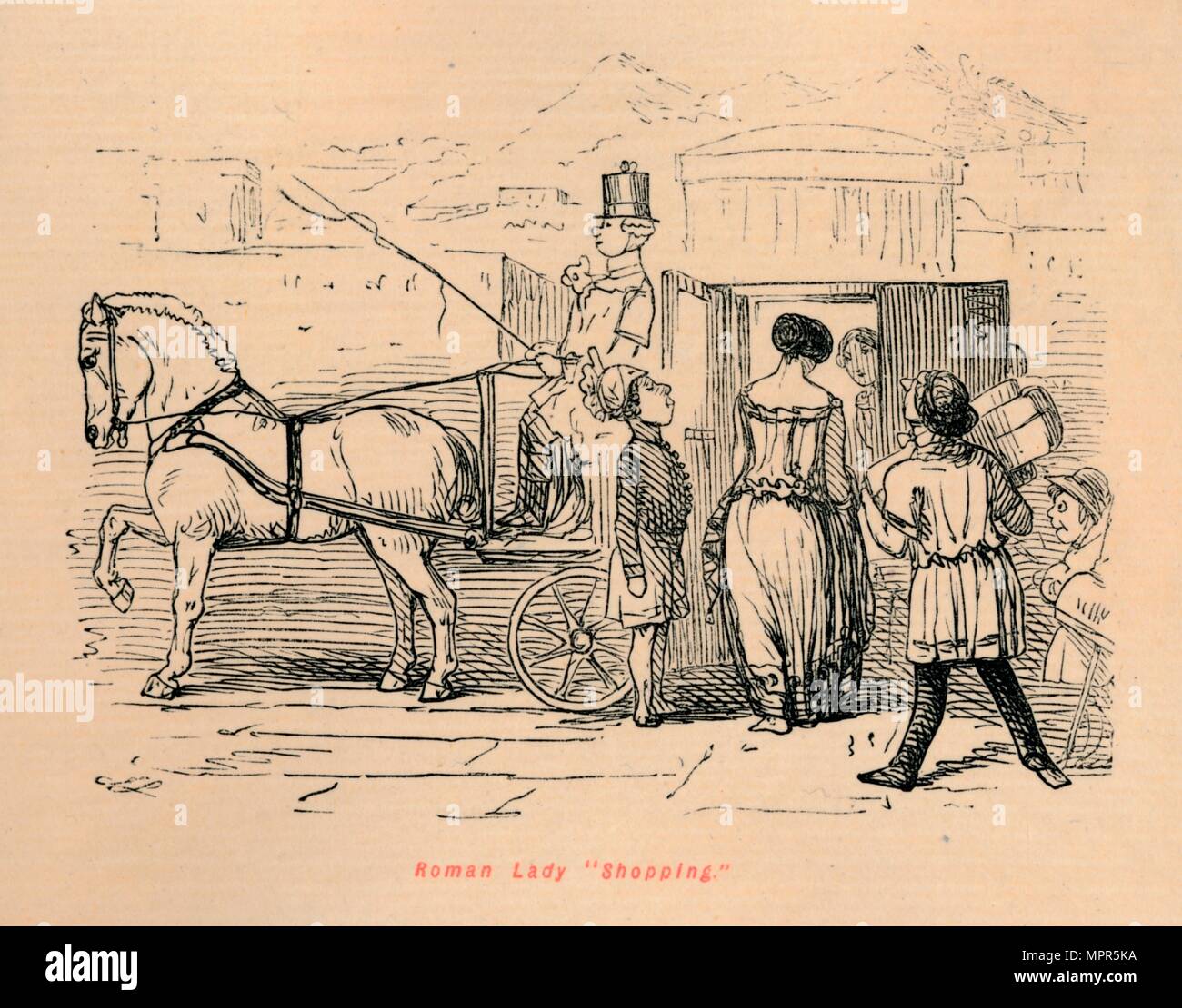 Cartoon roman lady hi-res stock photography and images - Alamy