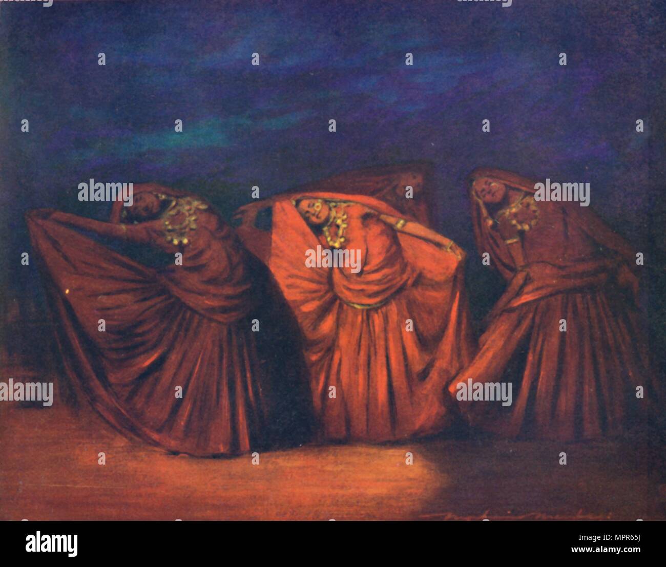 Nautch dance hi-res stock photography and images - Alamy