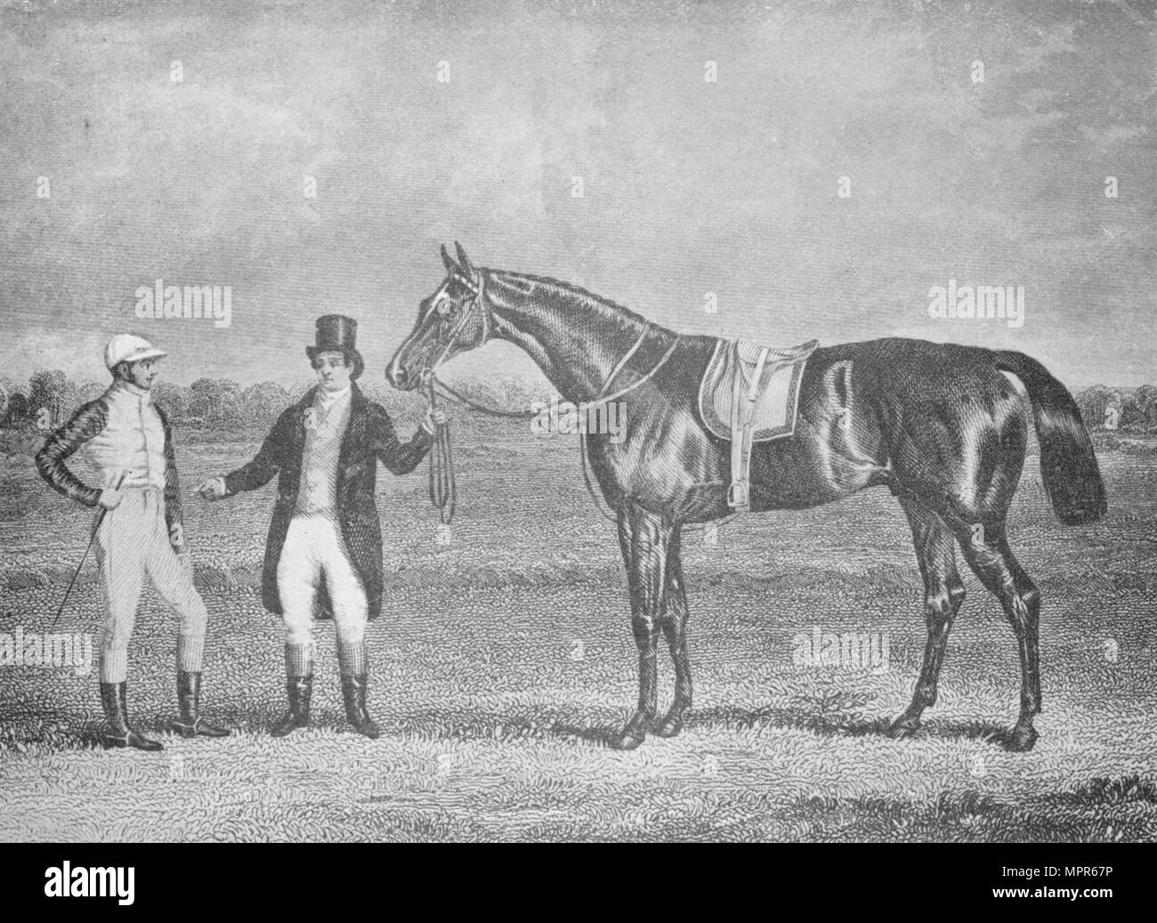 St leger race 19th century hi-res stock photography and images - Alamy