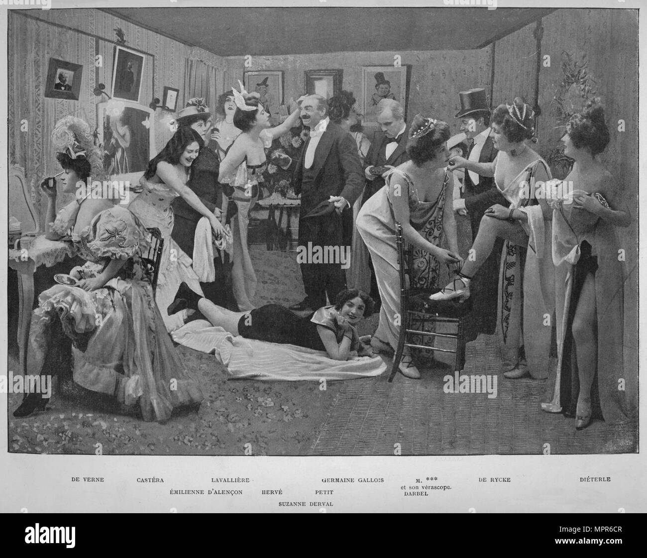 'Ces Dames S'Amusent', 1900. Artist: Unknown Stock Photo - Alamy