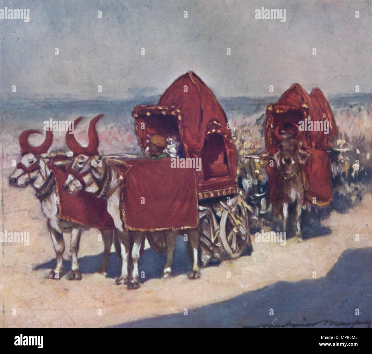 'Some Native Vehicles', 1903. Artist: Mortimer L Menpes Stock Photo - Alamy