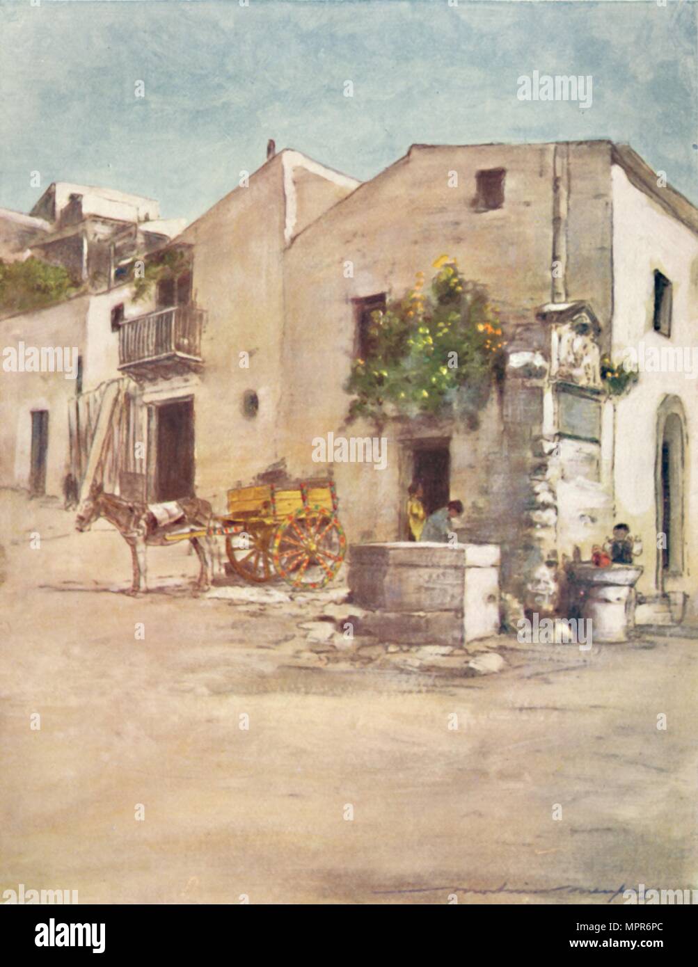 'Palermo', 1903. Artist: Mortimer L Menpes Stock Photo - Alamy