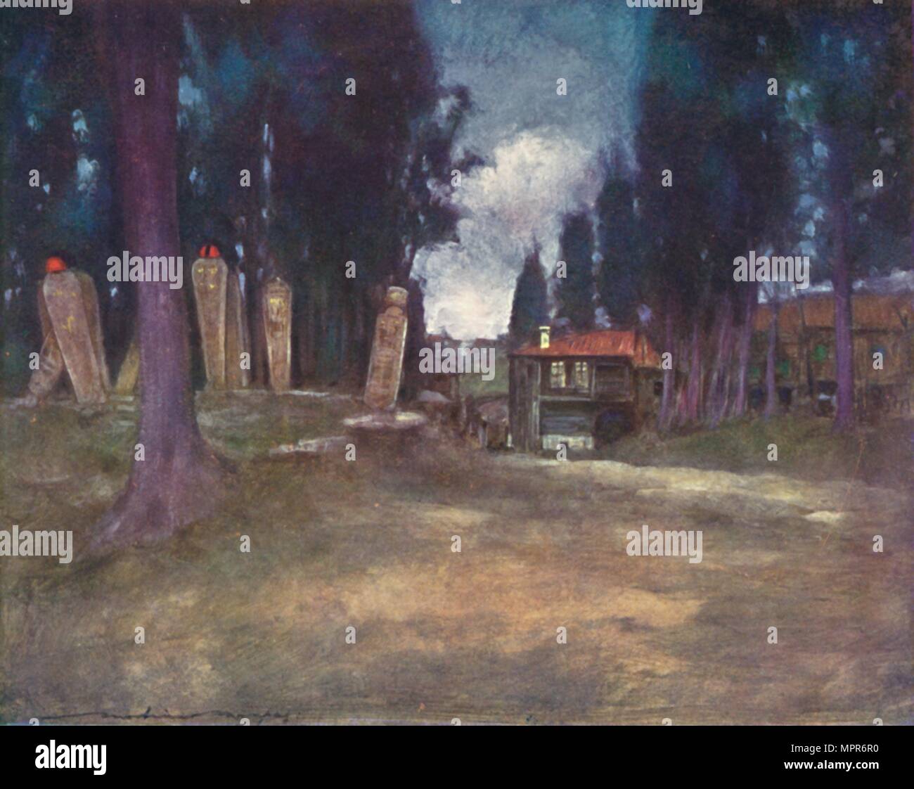 'Scutar', 1903. Artist: Mortimer L Menpes Stock Photo - Alamy