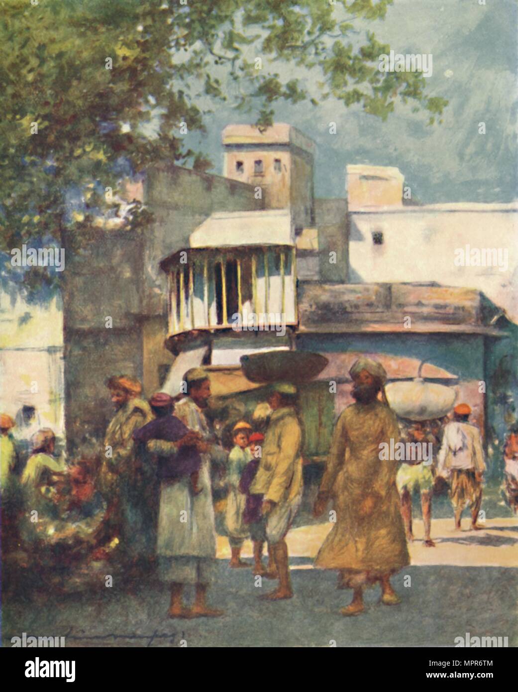 'Agra', 1905. Artist: Mortimer Luddington Menpes Stock Photo - Alamy